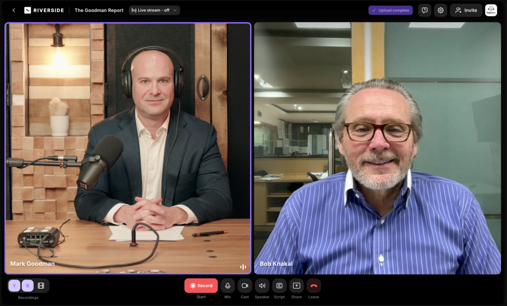 Goodman Report Podcast with New York City Powerhouse Broker Bob Knakal ...